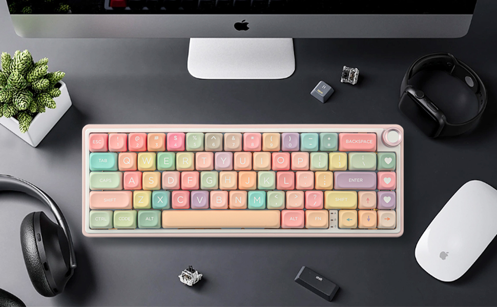 Candy keycaps 126 Keys keycaps MOA Profile DYE-SUB Personalized For ...