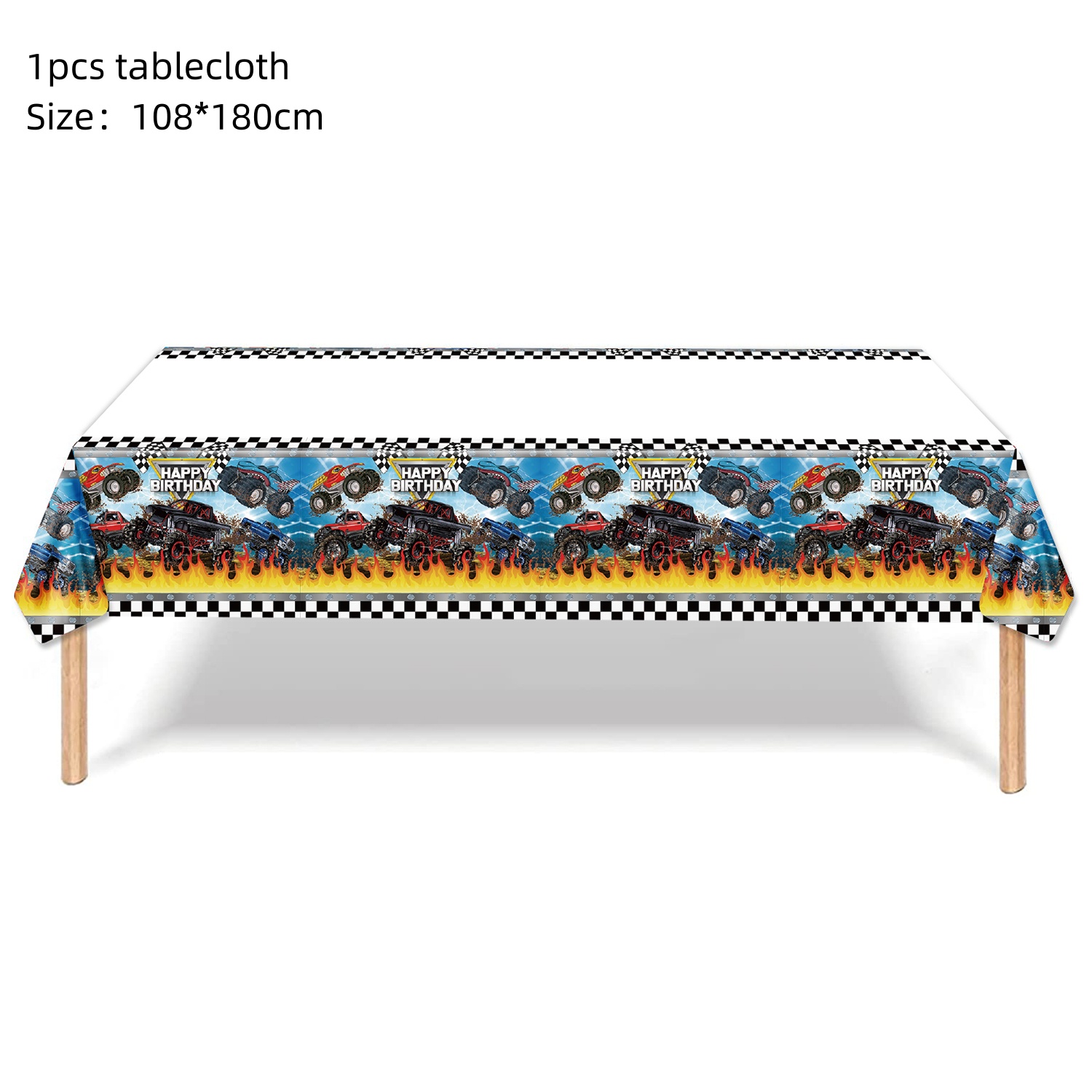 Blaze And The Monster Machines Theme Party Supplies Children Birthday ...