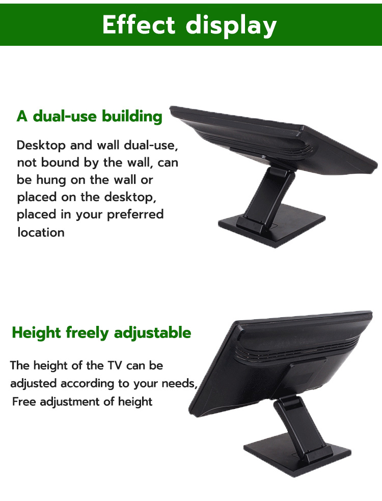 HIGH QUALITY Monitor Universal Mount Stand for 15-24 inch Adjustable ...