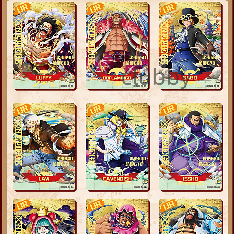 One Piece Cards Sanji Luffy Sanji rare SSP/SSR/PR Kads Anime ...