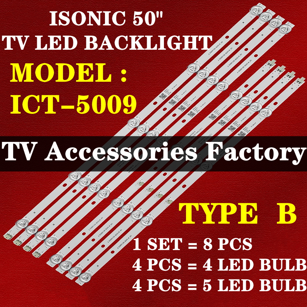 ICT-5009 ISONIC 50" TV LED BACKLIGHT(LAMP TV) ISONIC 50 INCH LED TV ...