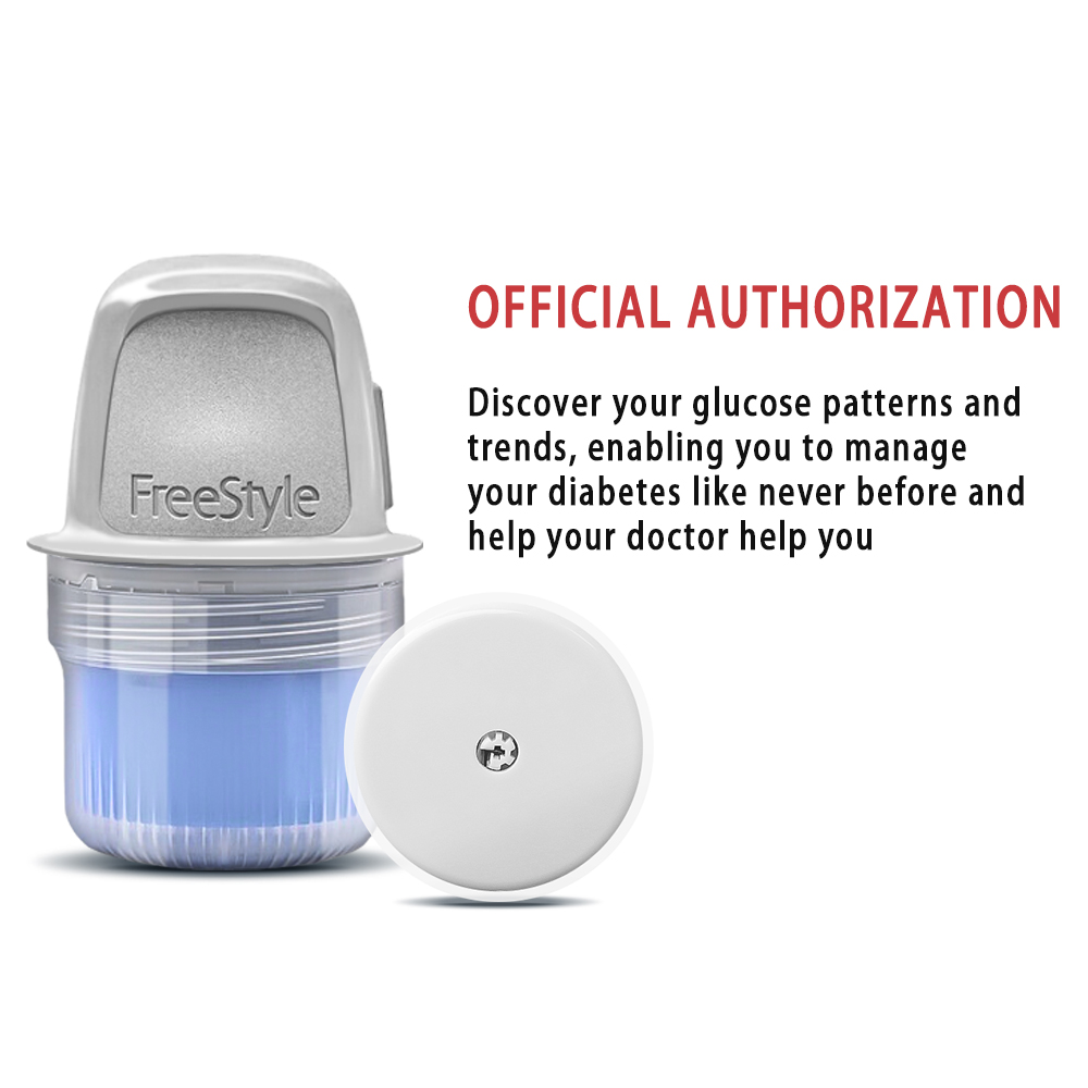 （Exp:2026-1）Freestyle Libre 24-hour real-time monitoring blood glucose ...