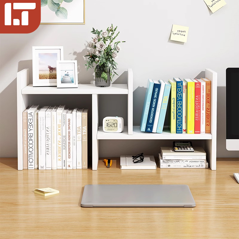 TableTop Rack Adjustable Book Rack Rak Buku Desk Organizer Desktop Rack ...