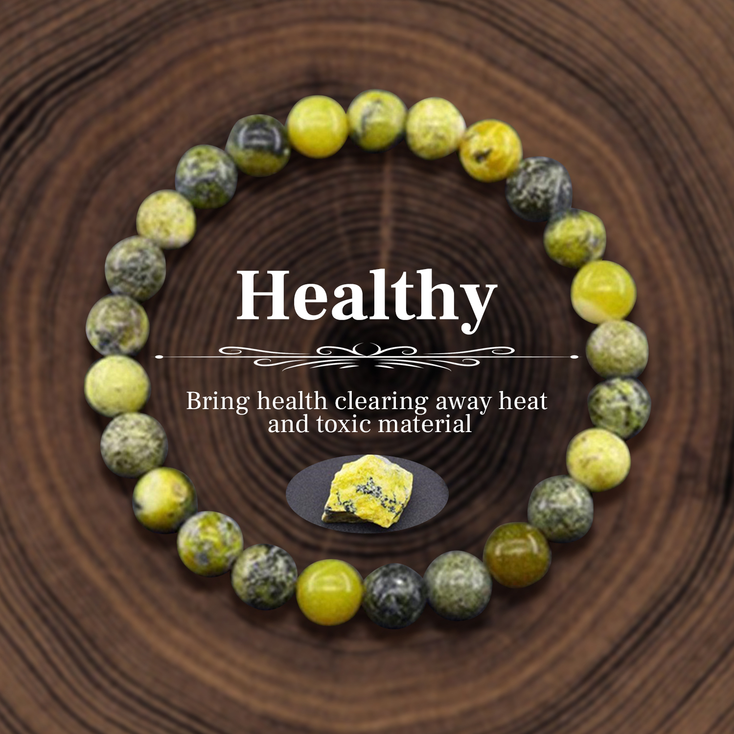 Fashion Natural Stone Beaded Bracelets Colorful Healing Stone Bracelet ...