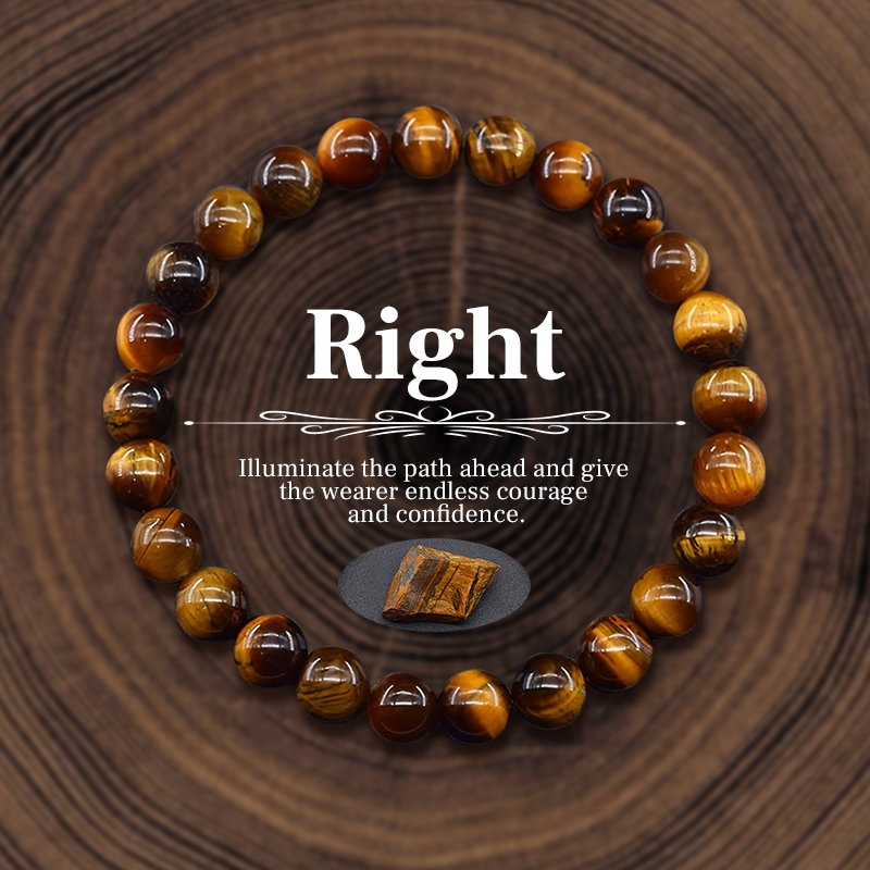 Fashion Natural Stone Beaded Bracelets Colorful Healing Stone Bracelet ...