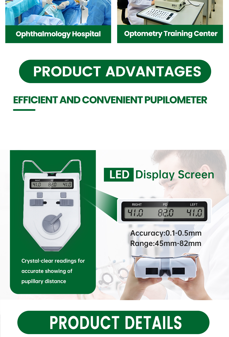 AIST Ly-9atc Auto Eye Pd Meter Pupilo Optical Digital Pupilometer Led ...