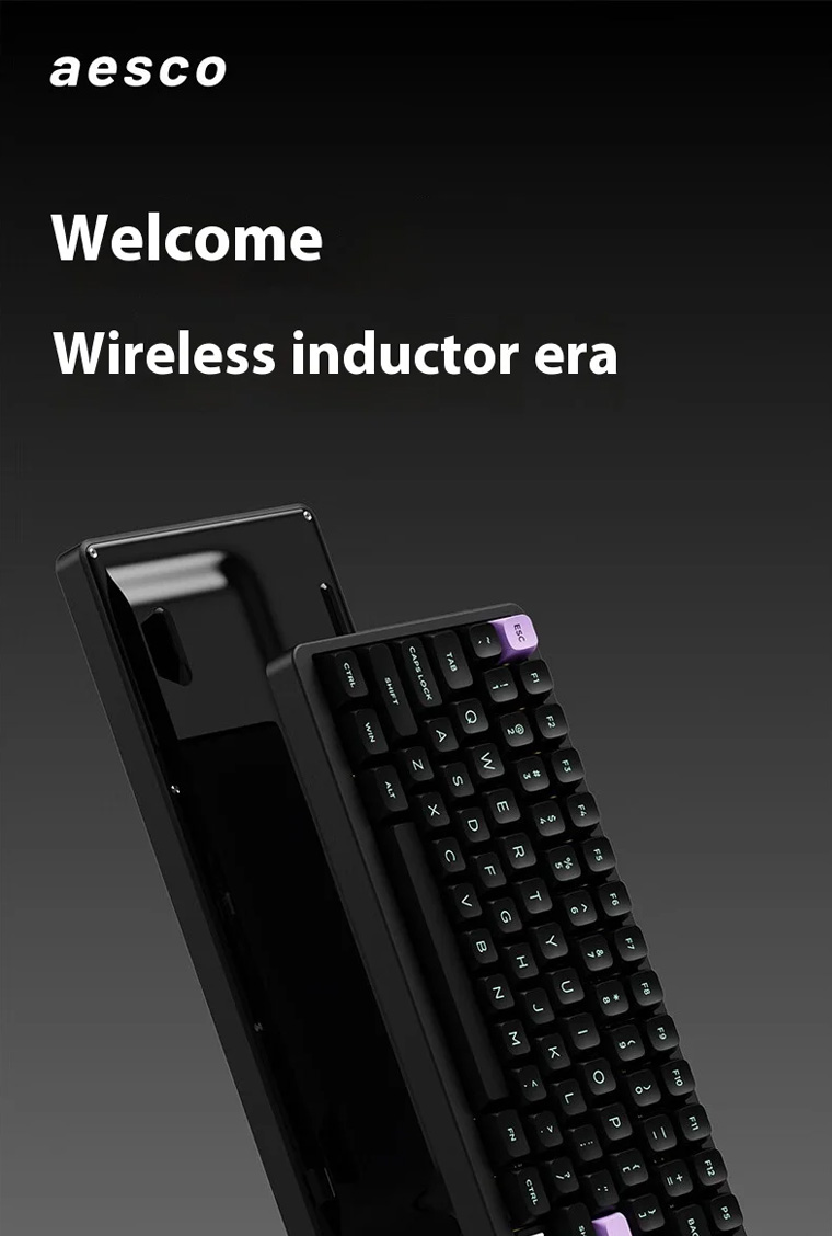 AESCO A67/A83 dual-mode customized inductive axis gaming keyboard, 8K ...