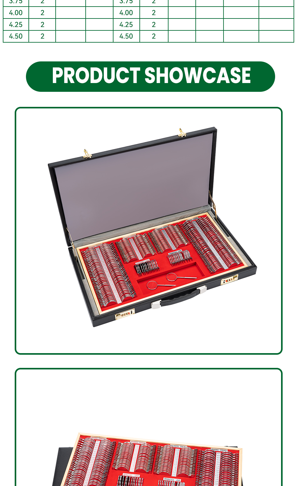 AIST China Factory Class A Lens Box 266 pieces of high-quality optical ...