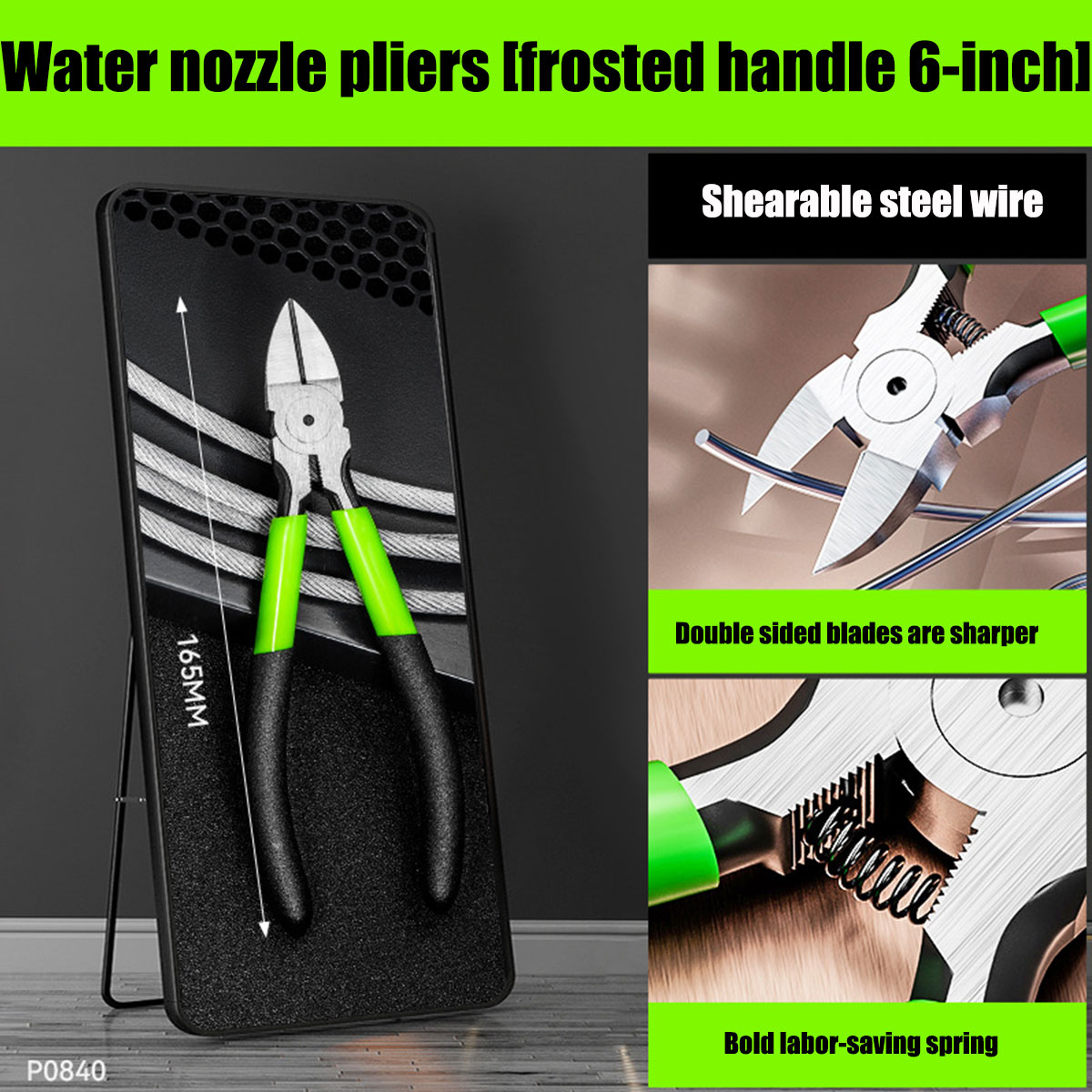 High Carbon Steel Water Nozzle Pliers - Sharp Cutting 5-Inch and 6-Inch ...