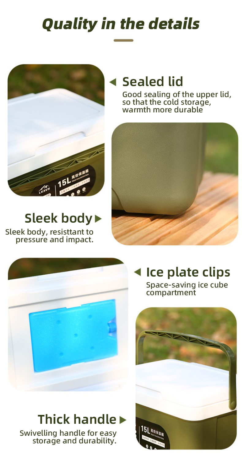 (READY STOCK) SOARFLY Small Cooler Ice Box for Camping 5L 6L 9L 13L 15L ...