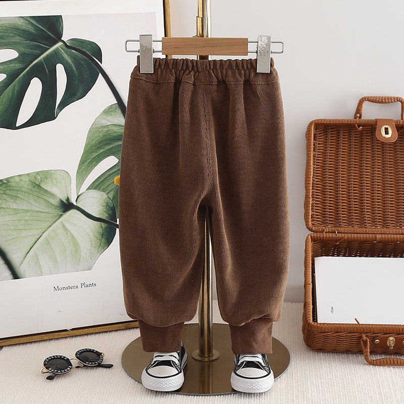 Children Pants Boys Girls Casual Sport Pants Cotton Dinosaur Pants ...