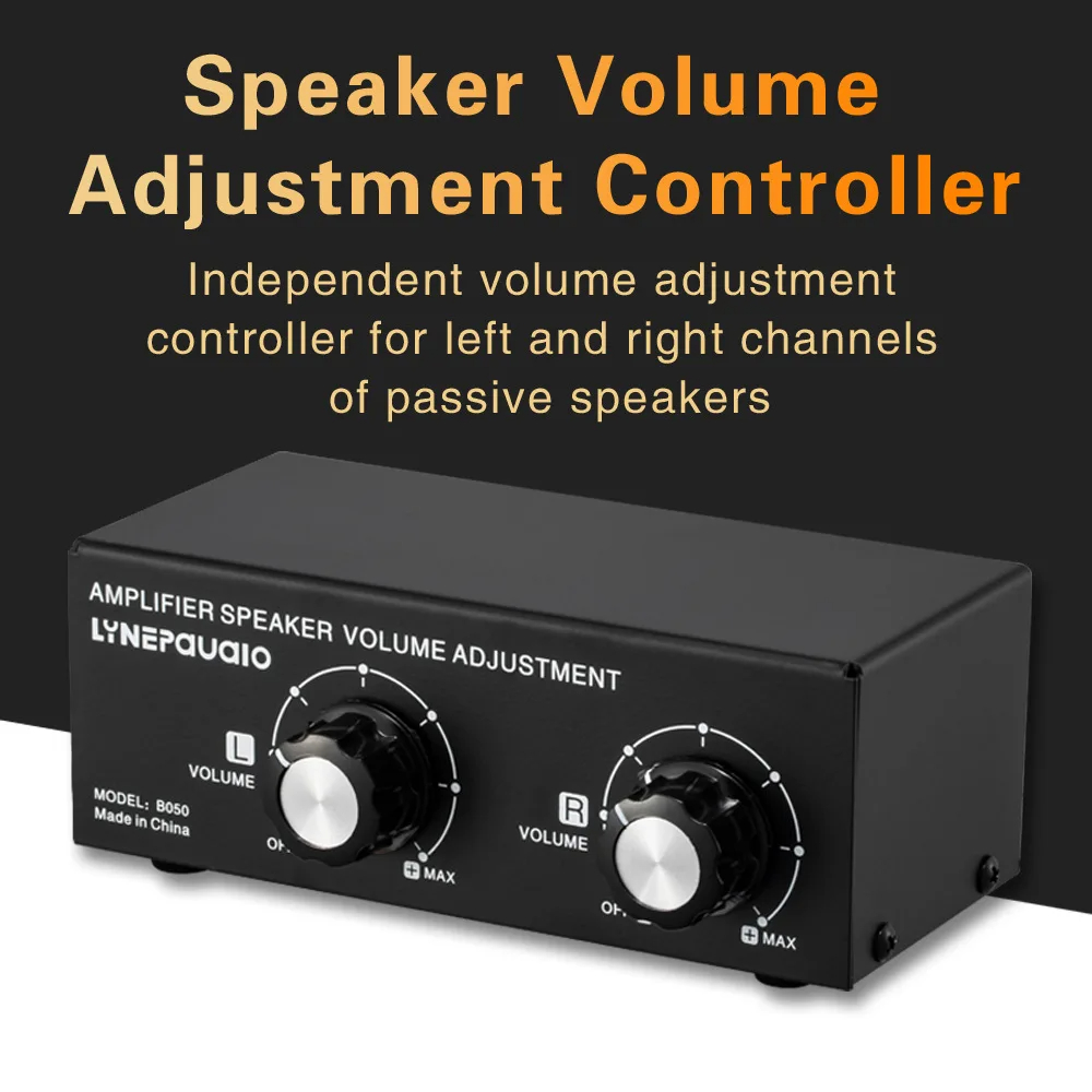 ⭐Passive speaker volume adjustment controller left and right channel ...