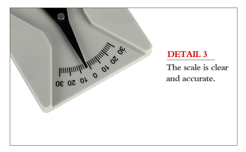 AIST New Glasses Professional Measuring Eye Angle Ruler Inclinometer ...