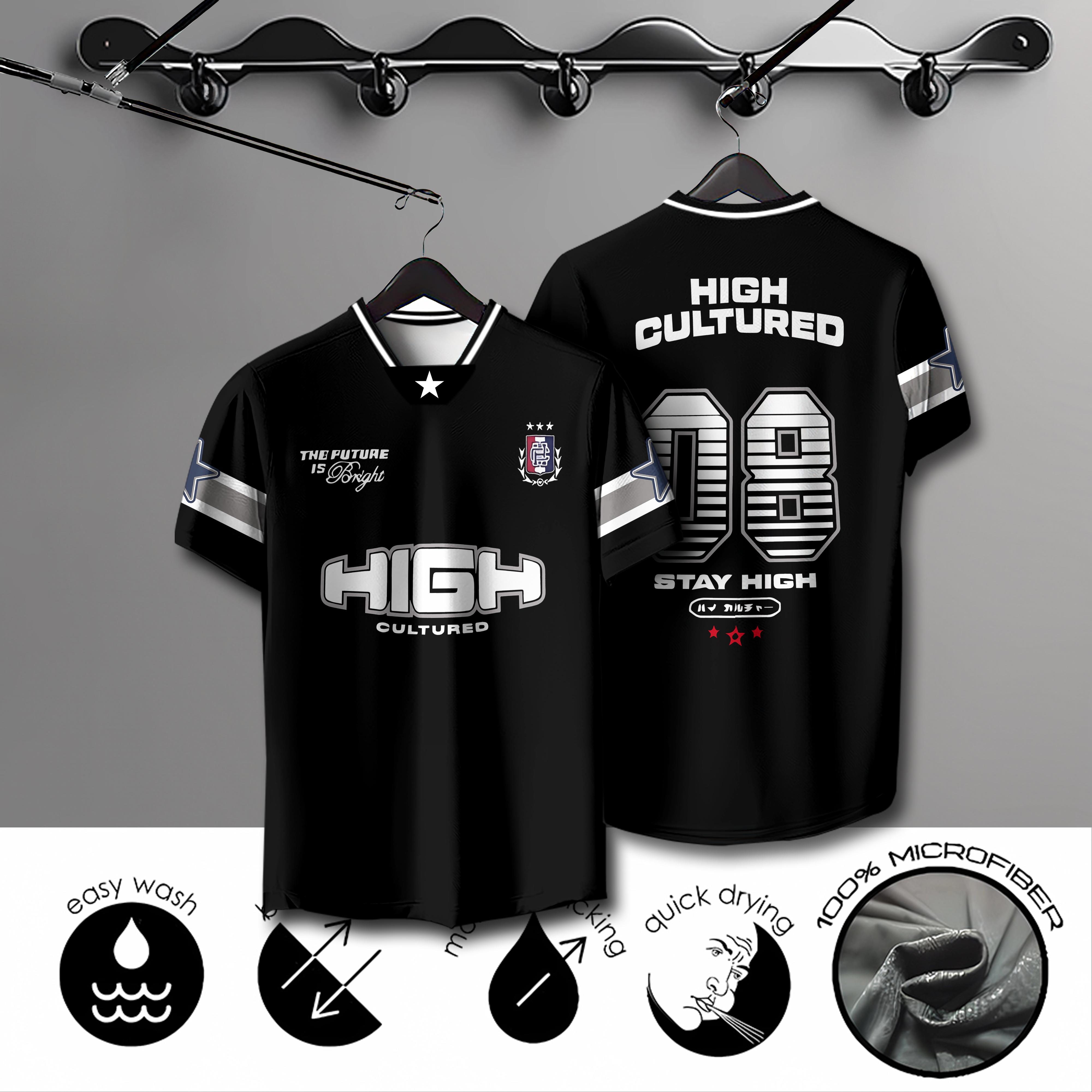 Retro Collar Baju Shirts Men's Women's Baju Bola Shirts Clothes Daily ...