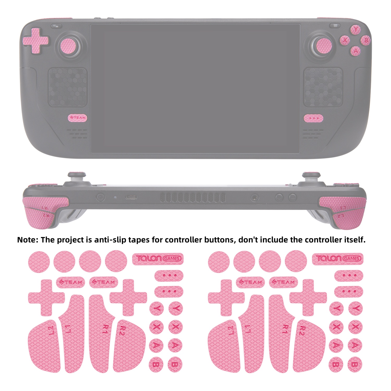 Pink TALONGAMES Controller Buttons Sticker Triggers Sticker Tape For ...