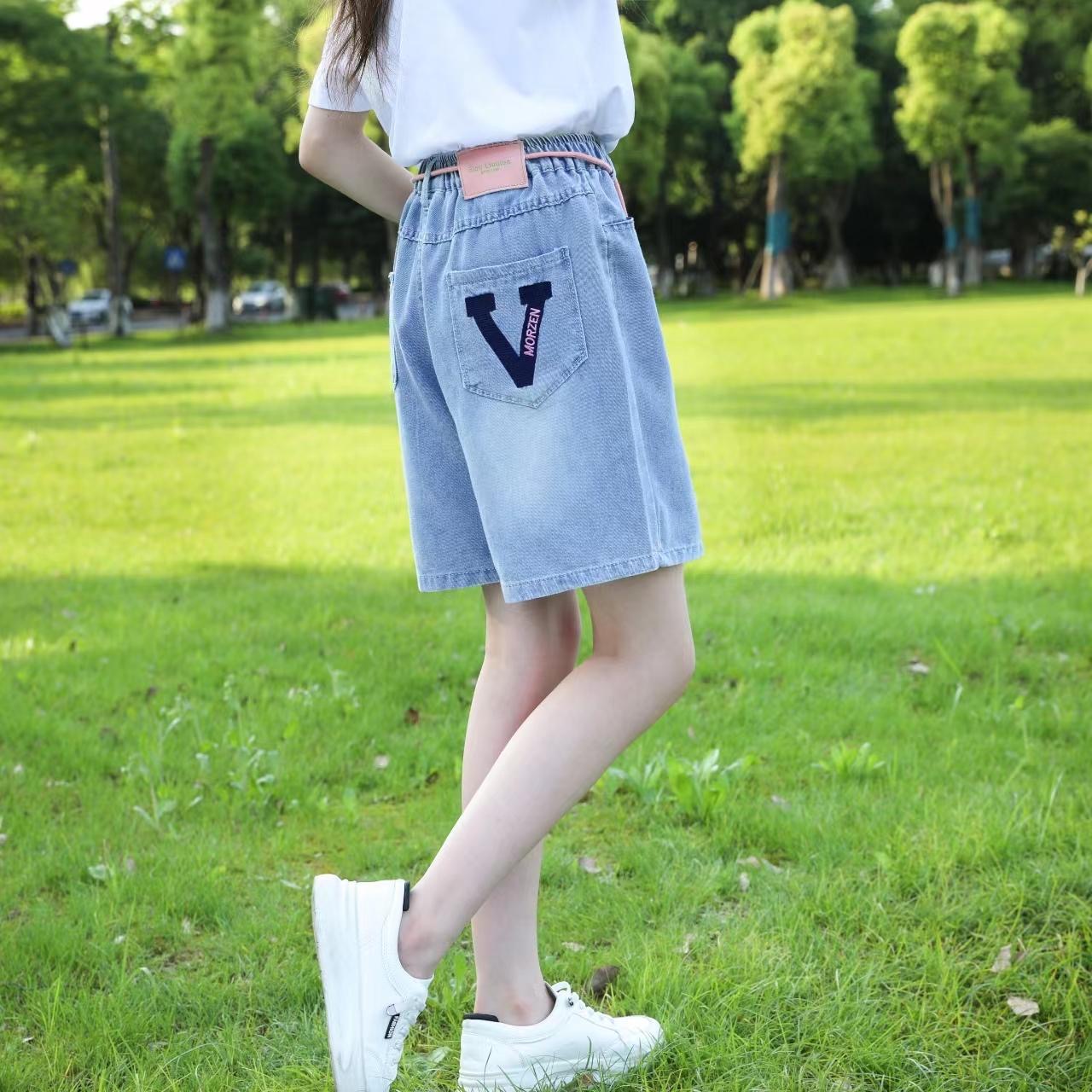 5-14 Years Old Bermuda Short for Girls Korean Style Cute Design ...