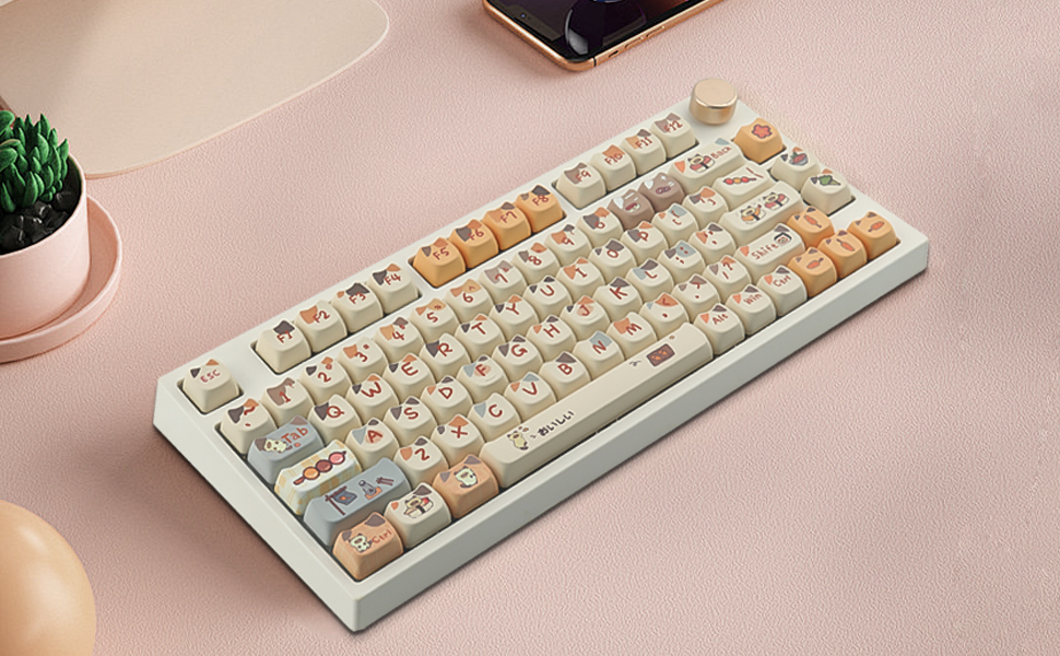 Sushi Cat keycaps 144 Keys keycaps MOA Profile DYE-SUB Personalized For ...