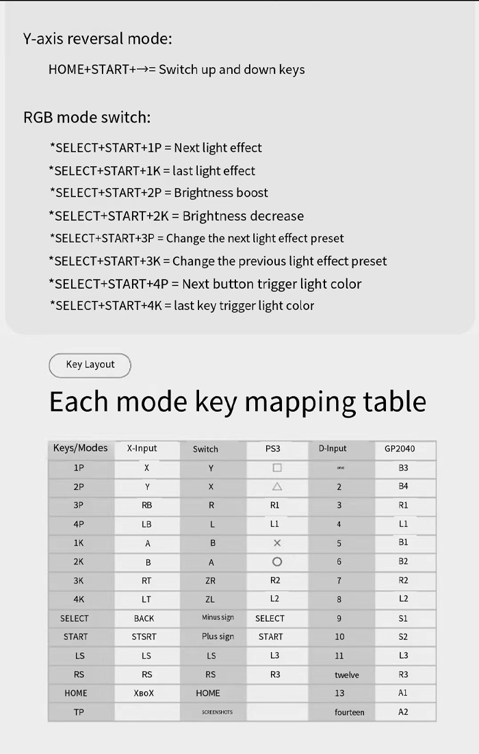 DOIO KBGM-H09 HITBOX Aluminum A4 Portable Gaming Keyboard Supports PS4 PS5 Switch PC Steam ...