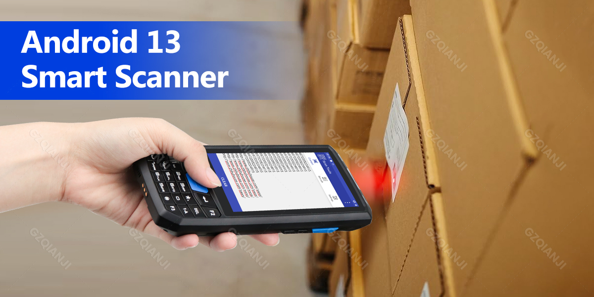 PDA Android 13 Handheld Terminal Honeywell Barcode Scanner 1D 2D QR ...