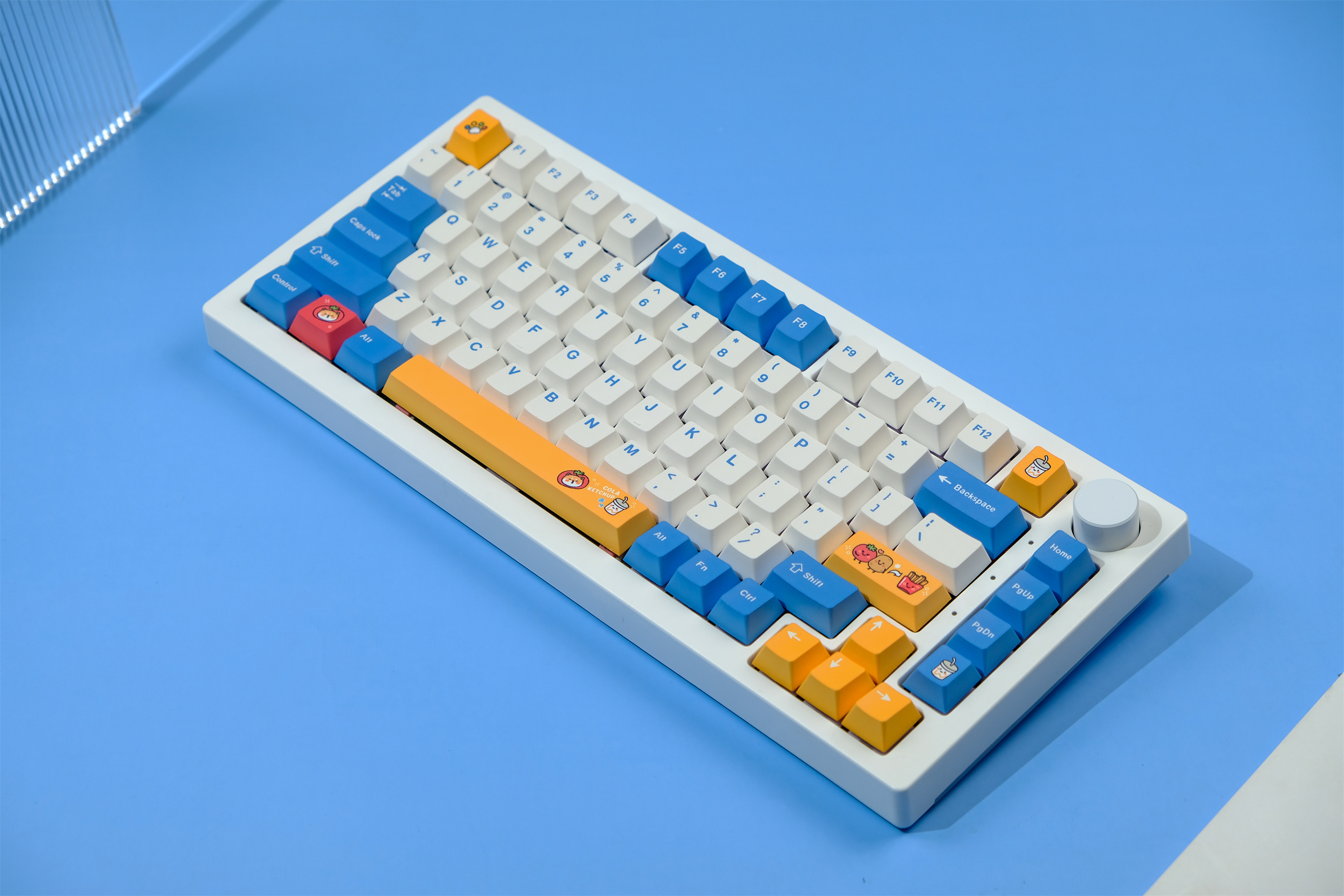 GMK Fries Dog keycaps 129 Keys keycaps Cherry Profile DYE-SUB ...