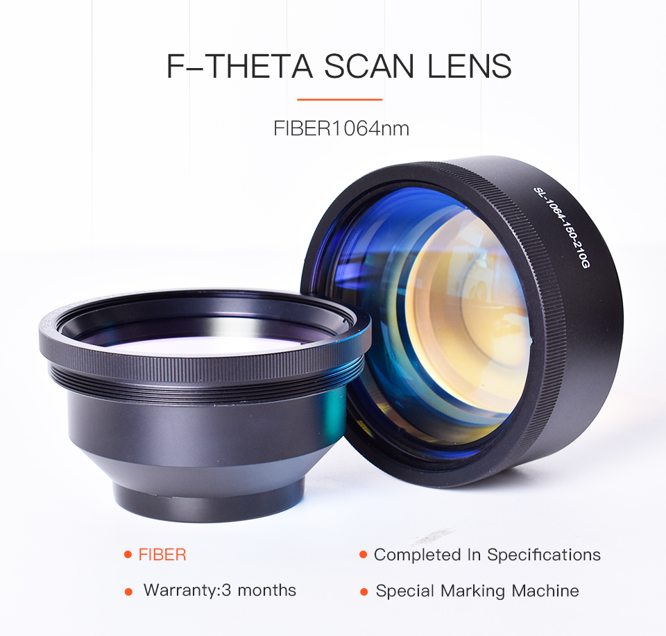 Startnow OPEX F-theta Scan Lens for 1064nm YAG Fiber Laser Galvo System 70X70 300X300 YAG ...
