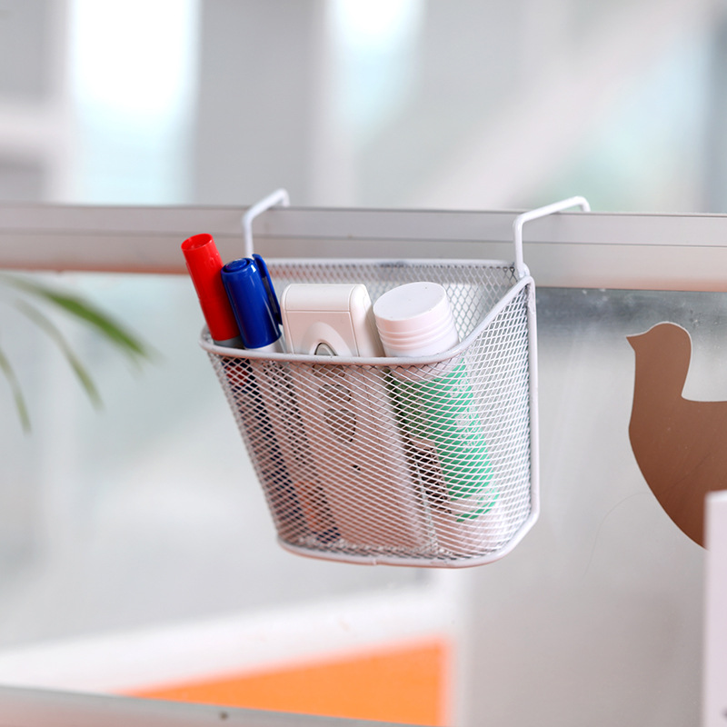 Cubicle Hanging Basket for Office, Cubicle Accessories Easy Hang-on ...