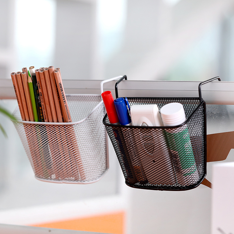 Cubicle Hanging Basket for Office, Cubicle Accessories Easy Hang-on ...