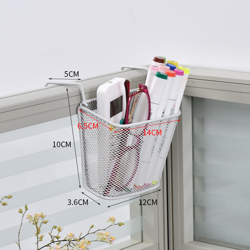 Cubicle Hanging Basket for Office, Cubicle Accessories Easy Hang-on ...