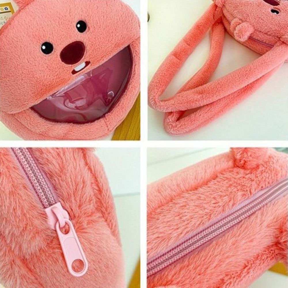 LUMINISCENCIA Loopy Crossbody Bag, Cartoon Cute Loopy Plush Backpack ...