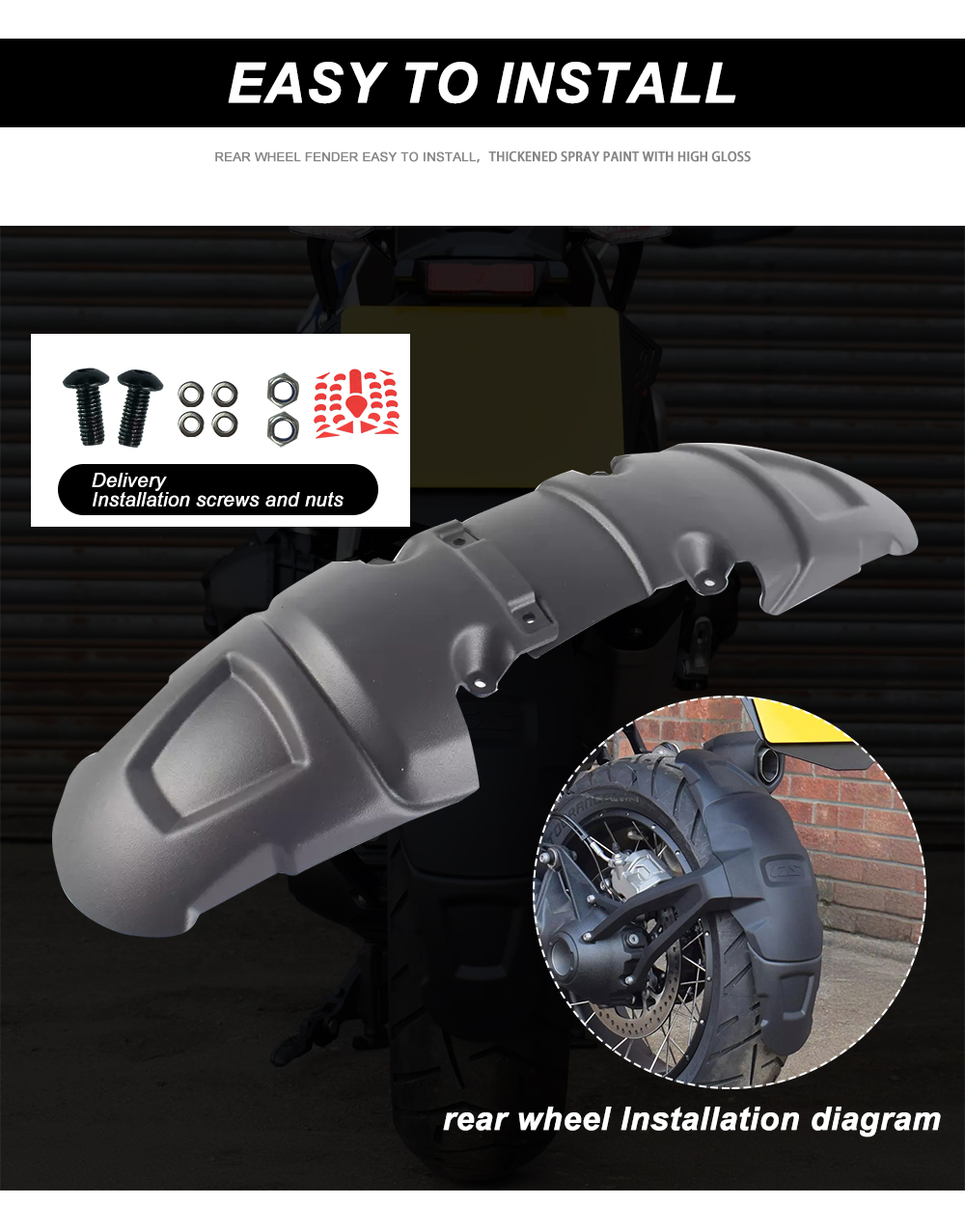Bottom Spray Guard For BMW R1300GS R 1300GS 1300 2023- Motorcycle Spray ...