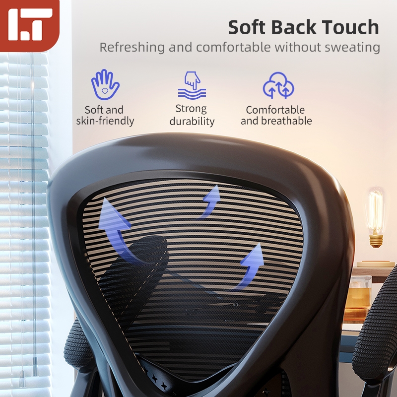 Office Chair Computer Chair Kerusi Pejabat Ergonomic Chair Study Chair ...