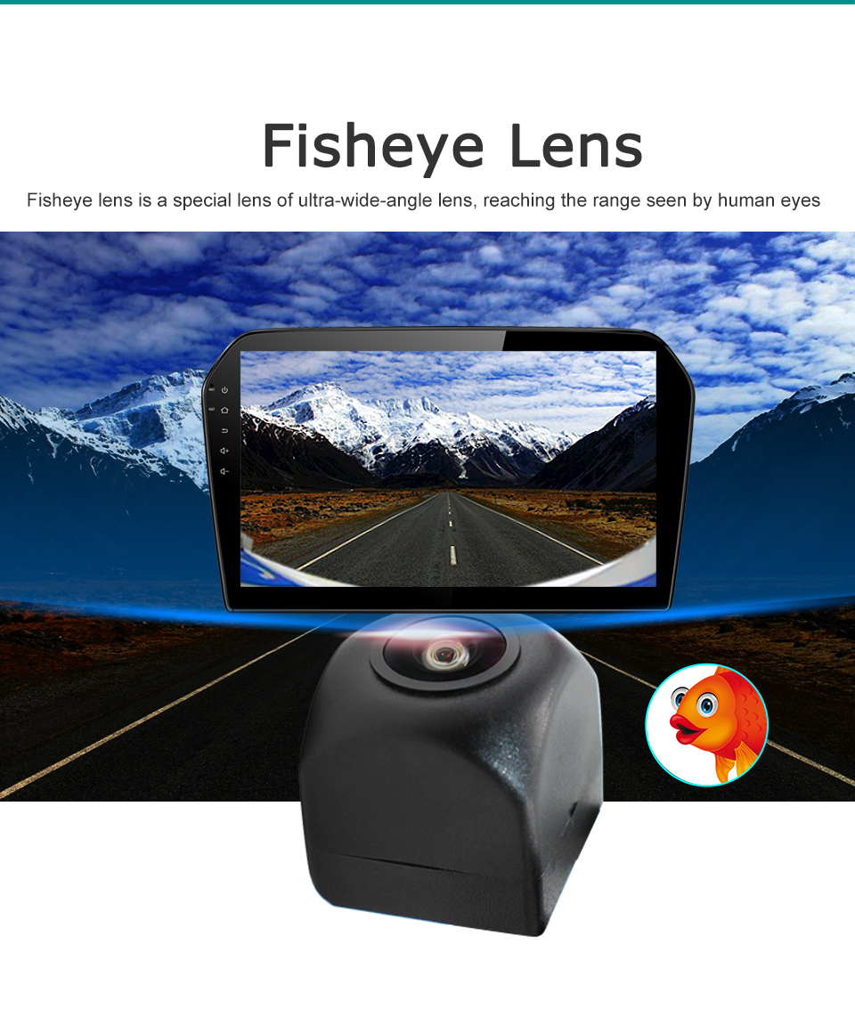 Ahd 170 Degree Fisheye Lens General Night Vision Motors Rearview Camera ...