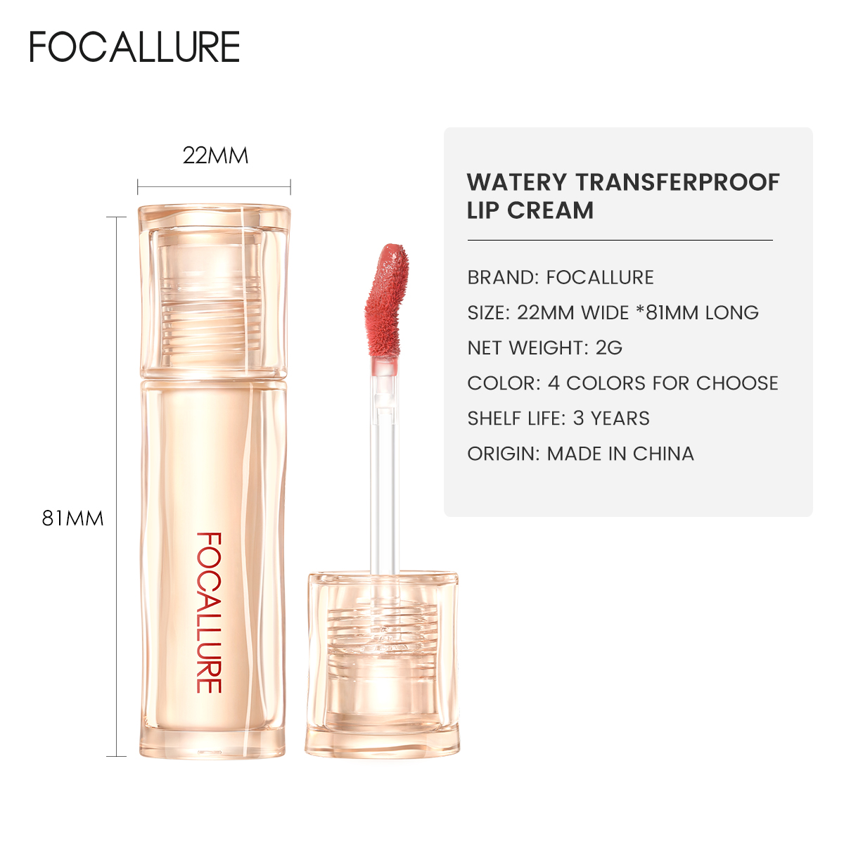 FOCALLURE 2PCS 10th Anniversary BeautyInTheDecade Series Set Matte ...