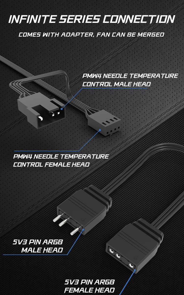 New Argb Prism 4pro Laptop Fan Controller for PC Case Heat Dissipation ...