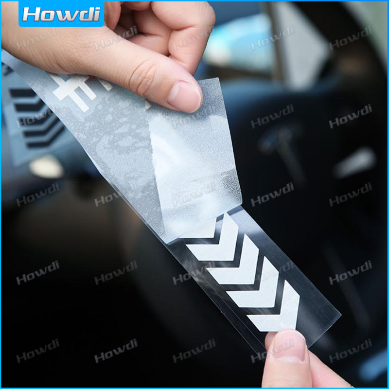 Keep Distance Car Reflective Stickers Rear Trunk Reflector Car Driving ...