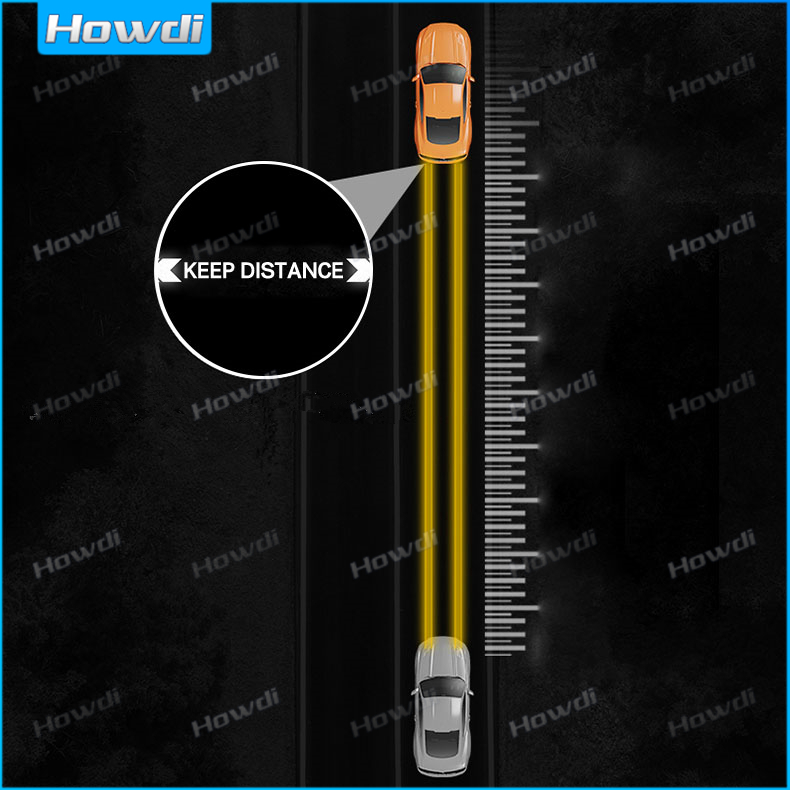 Keep Distance Car Reflective Stickers Rear Trunk Reflector Car Driving ...