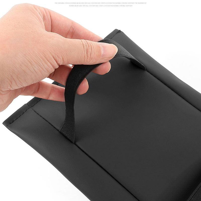 Perodua Car Sunshade leather tissue box with drawstring straps napkin ...
