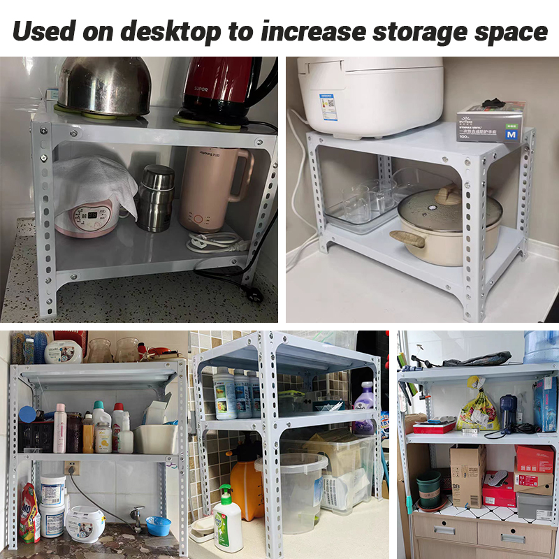 UPSEN 3 Tier 50*30*60cm metal rack heavy duty metal rack Boltless Rack ...