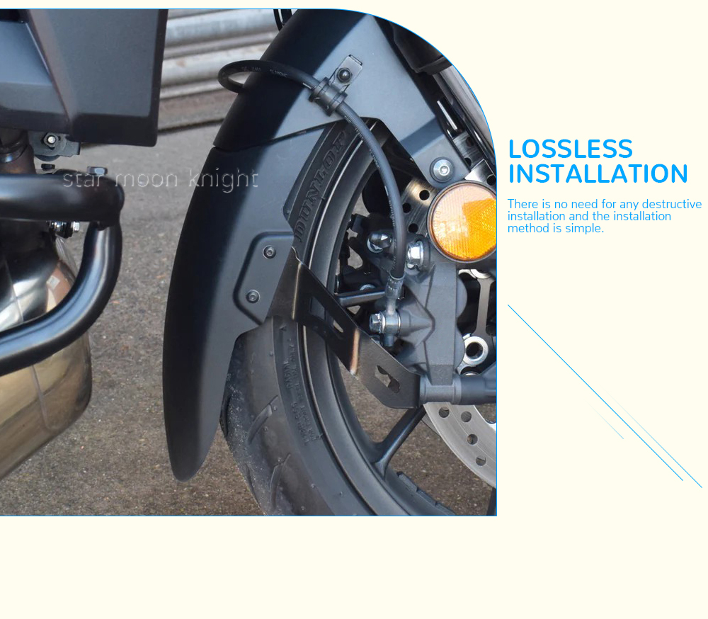 ABS Fender Extender For Honda NT 1100 NT1100 2022 2023 - Front Fender ...