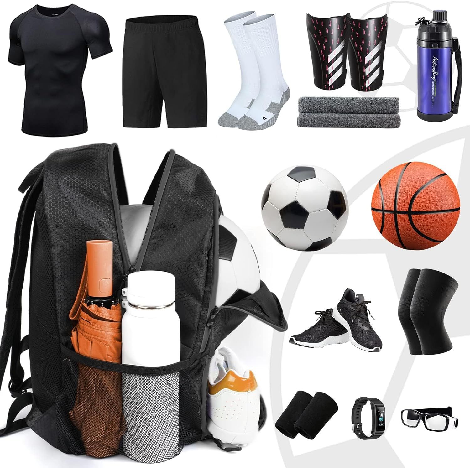 my available 30L sport bagpack lightweight football basketball Backpack ...