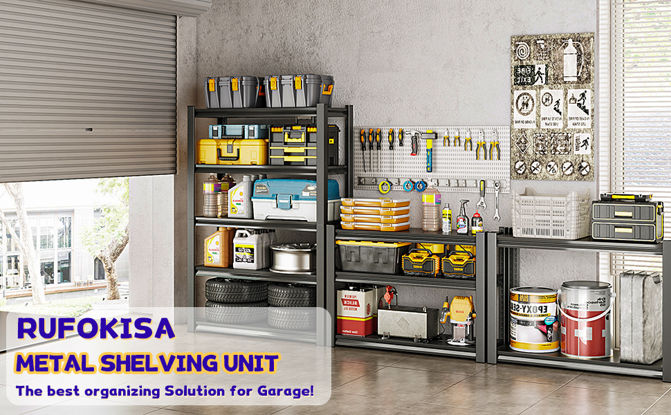 LOCAL STOCK 💥Adjustable💥3/4/5 Tier Metal Boltless Rack Home kitchen ...