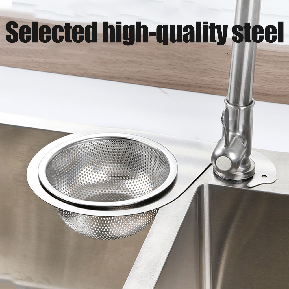 Kitchen Swan Stainless Steel Sink Drain Basket Strainer colander under ...