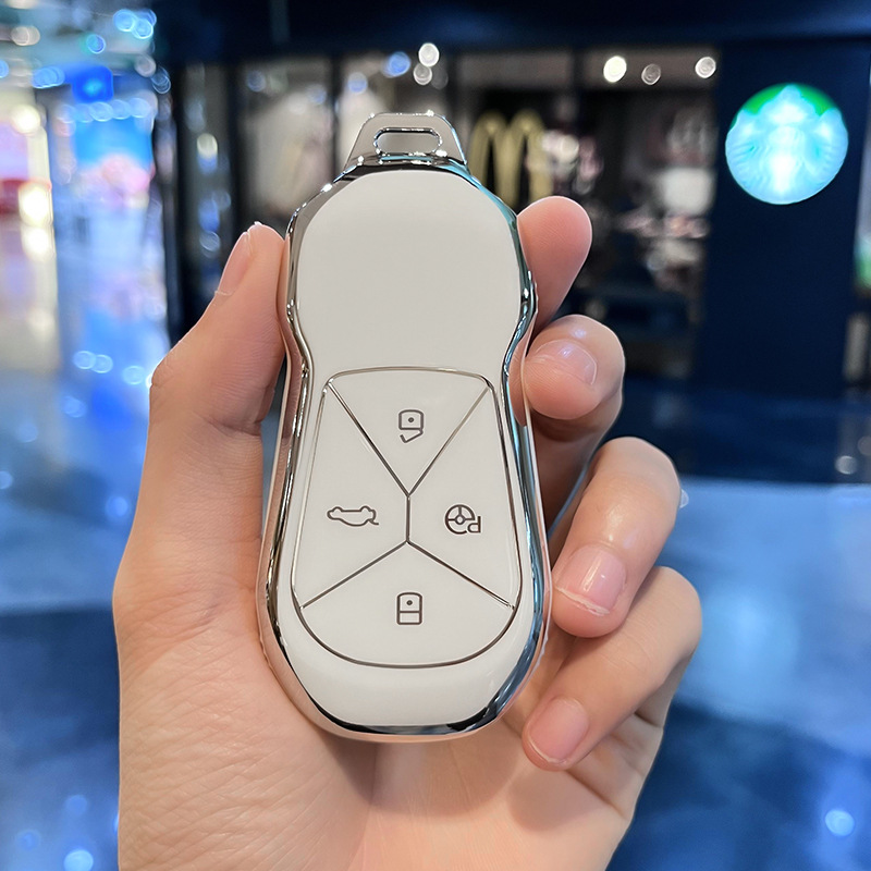 XPENG Key Cover Holder Keychain Protector For XPENG G6 EV Remote Key ...