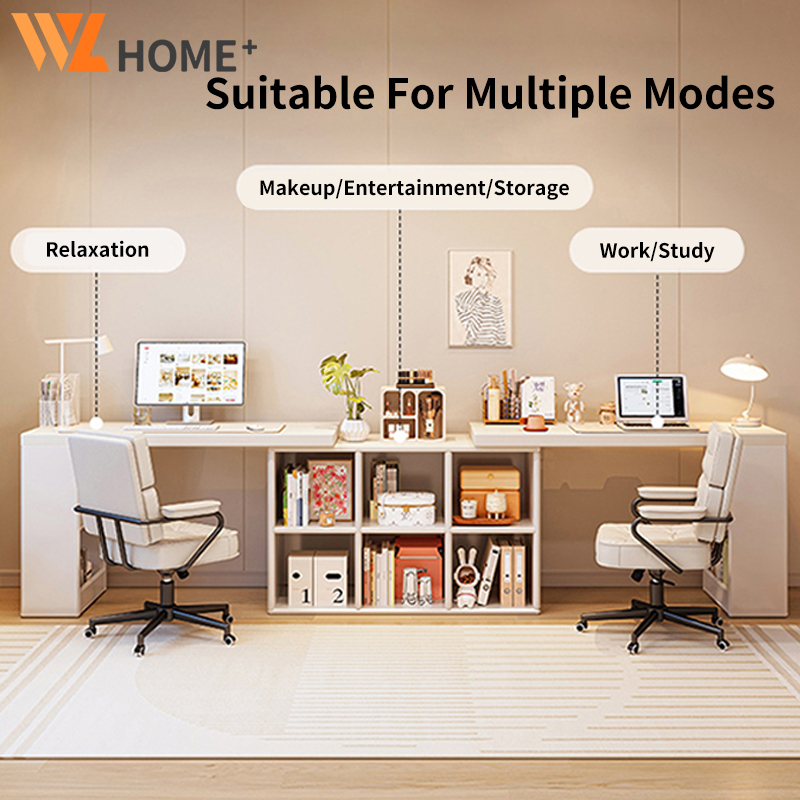 Study Table with Book Rack Meja Belajar Computer Table Home Study Desk ...