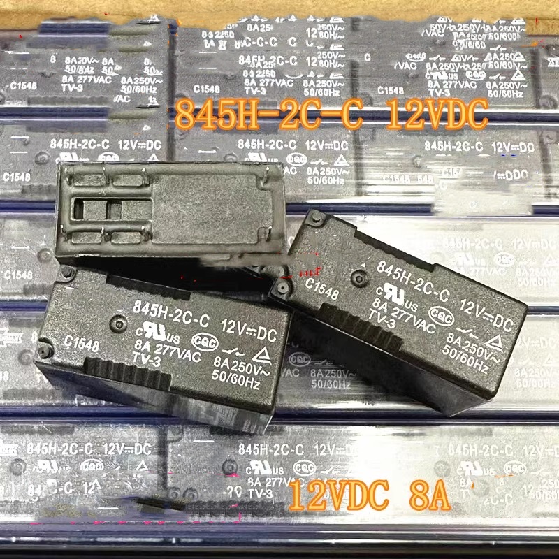 Relay 845H-2C-C 12VDC 8A 8 Pin Relay | Shopee Malaysia