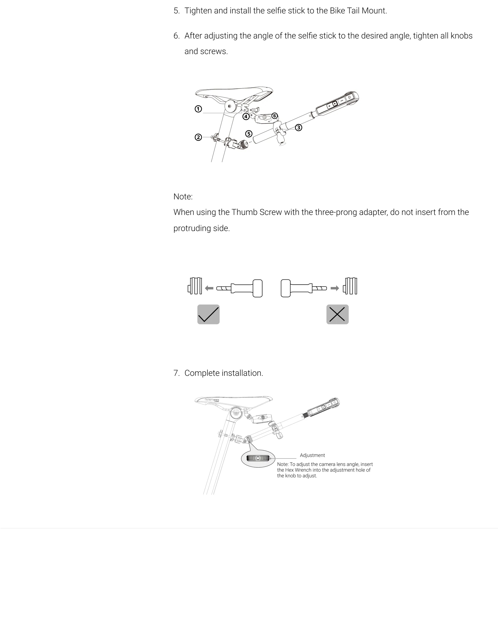 Insta360 Bike Tail Mount Kit for Insta360 X5/Ace Pro 2/X4/GO 3S/Ace Pro/X3/GO 3/ONE X2 | Shopee ...