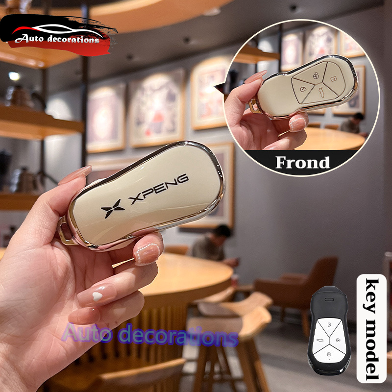 Xpeng G6 car remote key cover Xpeng G6 car key case Xpeng keychain tpu ...