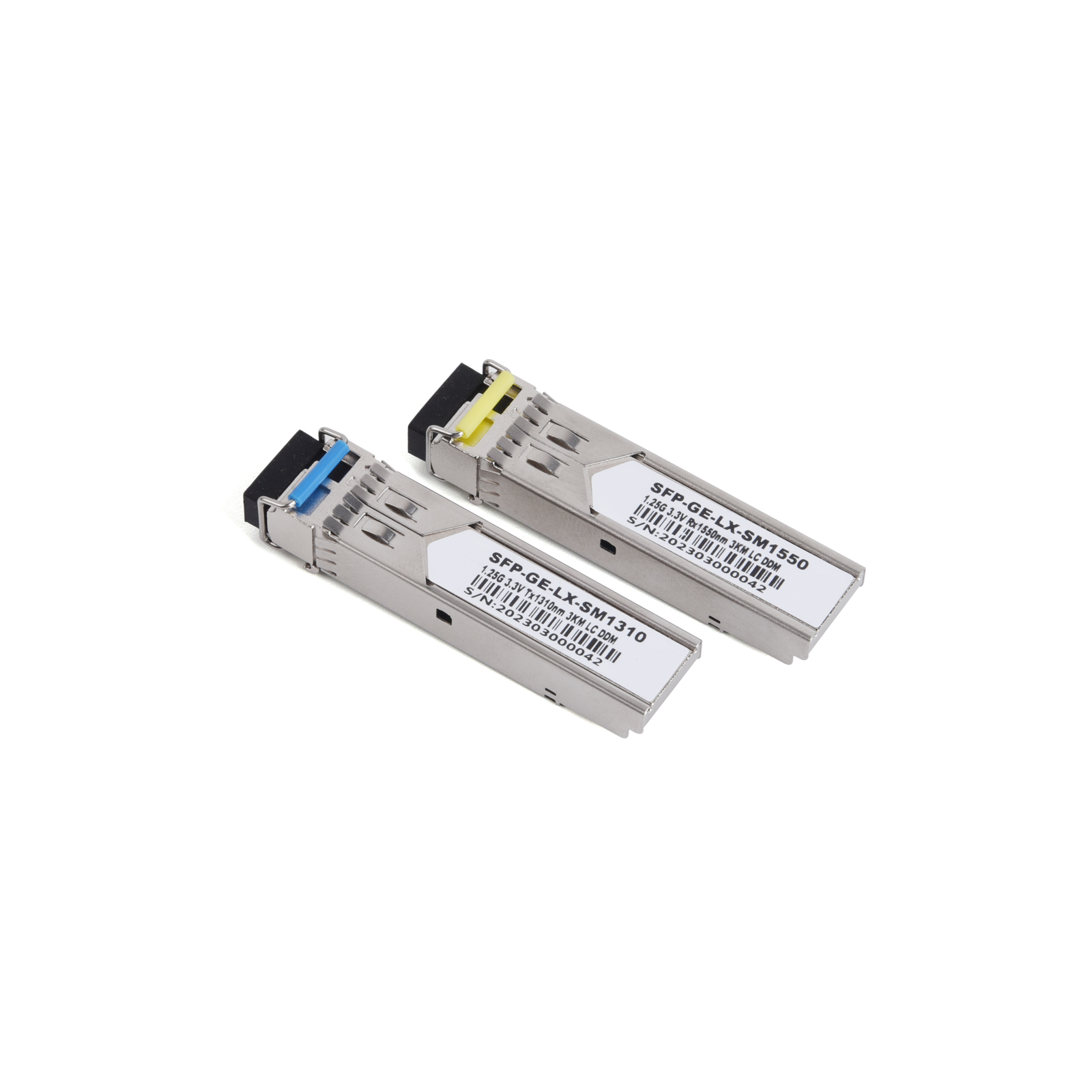 1Pair Gigabit Fiber SFP Module 1000M LC 1.25G 1310nm/1550nm Single Mode ...