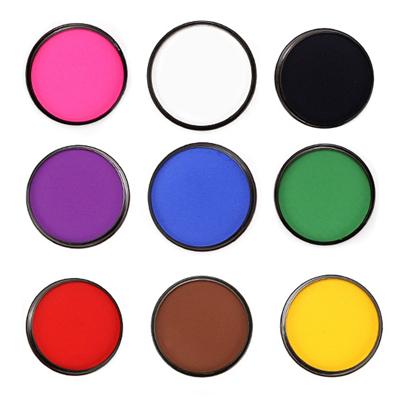 Cool Face Paint Bright Multifunctional Solid Color Face Body Paint Kit ...