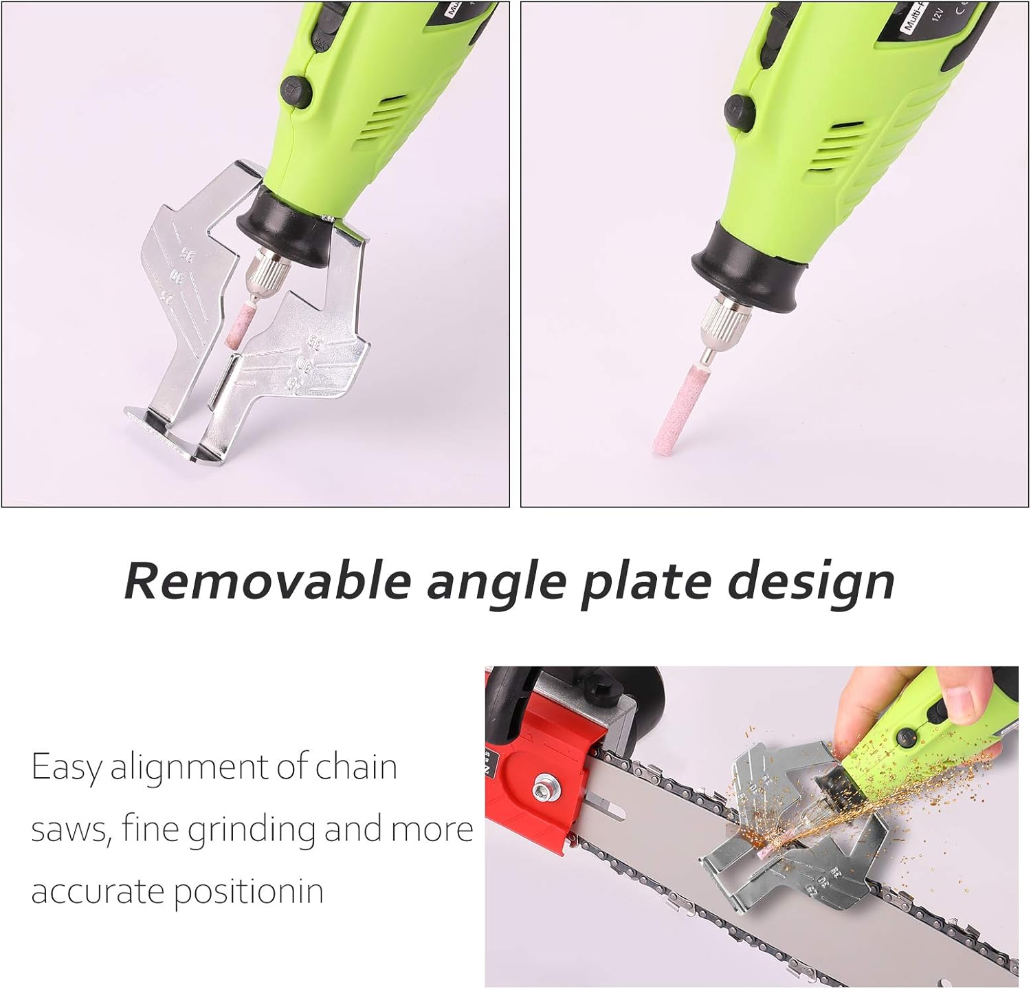 Electric grinder file set with battery handheld mini rechargeable ...
